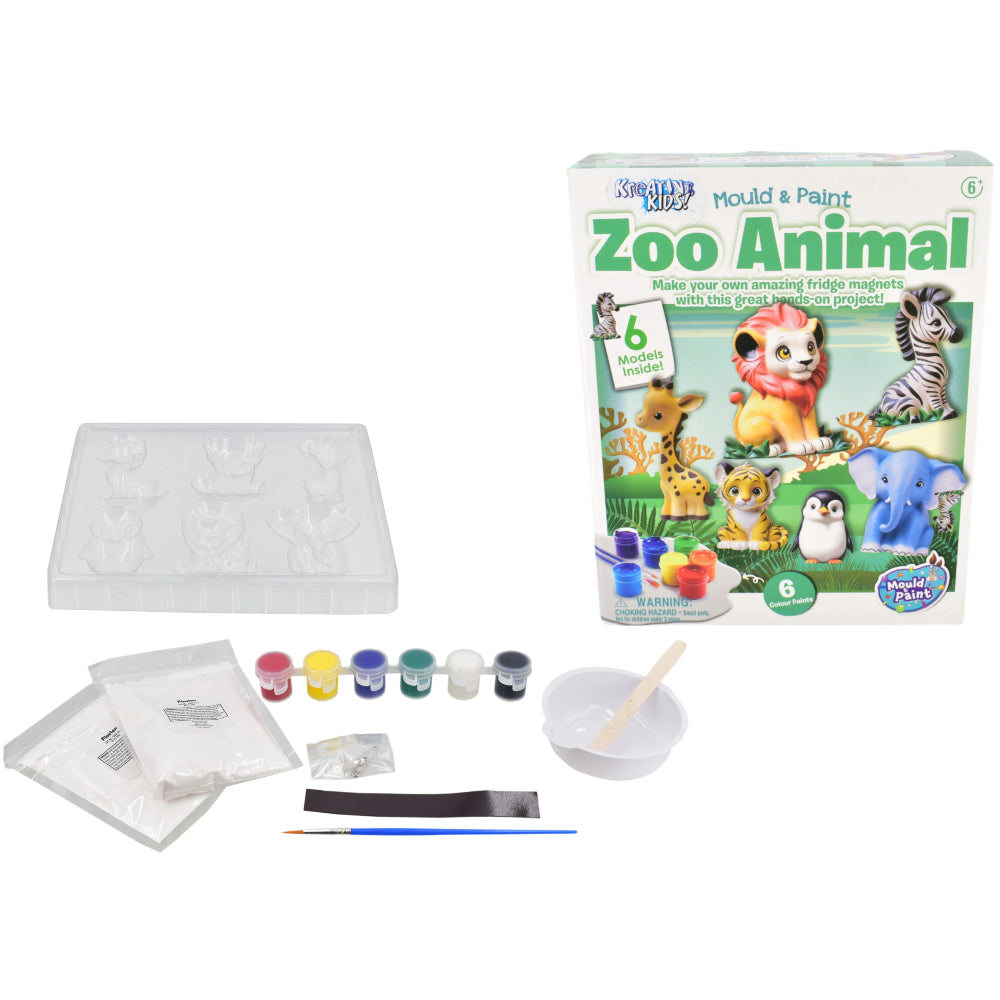 Mould And Paint Zoo Animals – Planet Direct