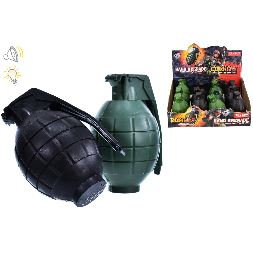 Hand Grenade with Sound & Light – Planet Direct
