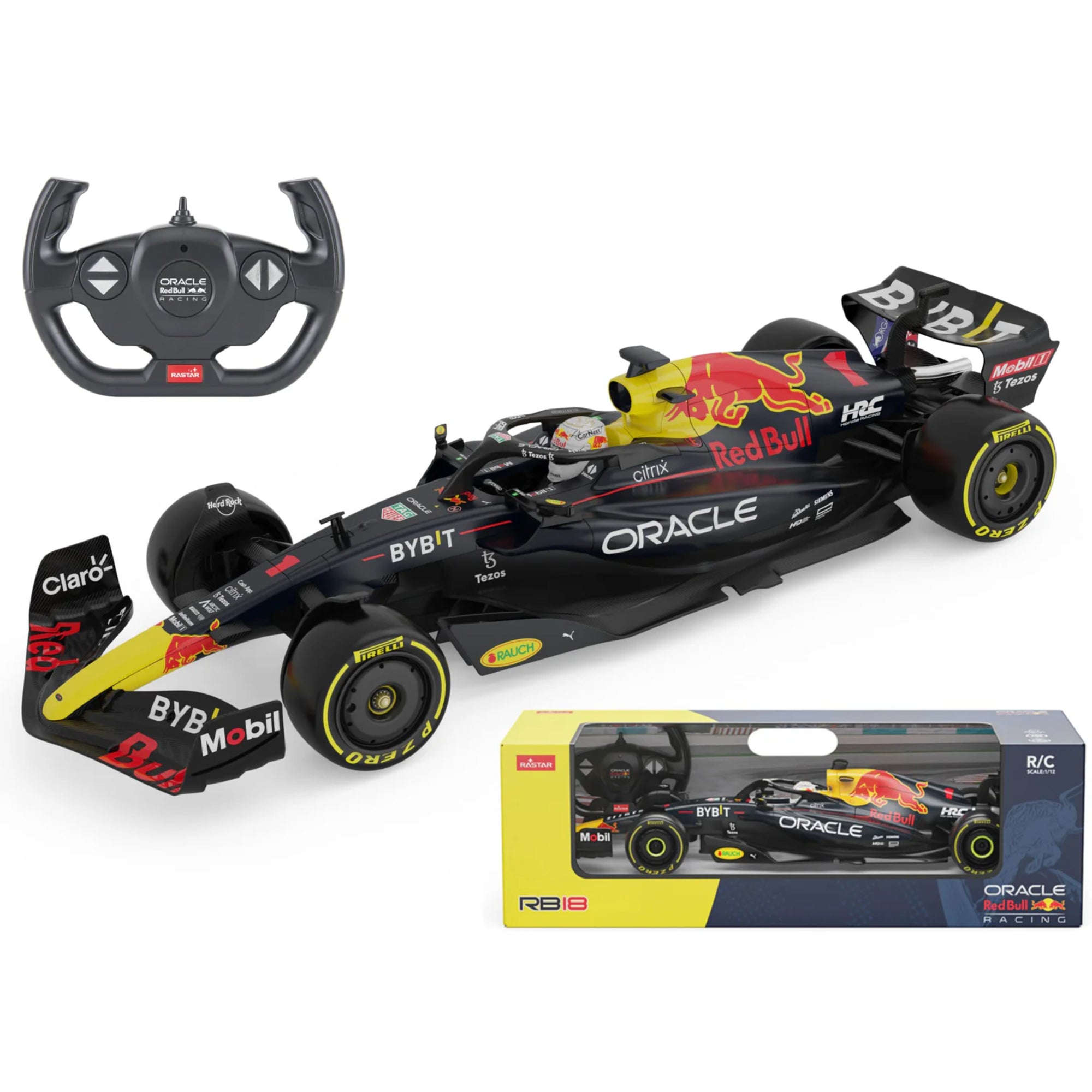 Remote Control 1:12 Red Bull RB18 F1 Car – Planet Direct