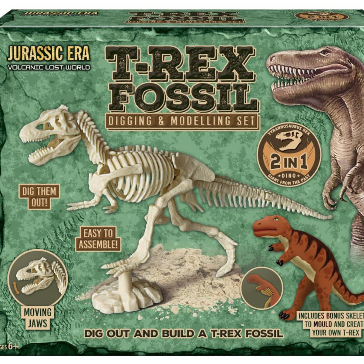 Dinosaur Fossil Dig Kit 2 in 1 – Planet Direct