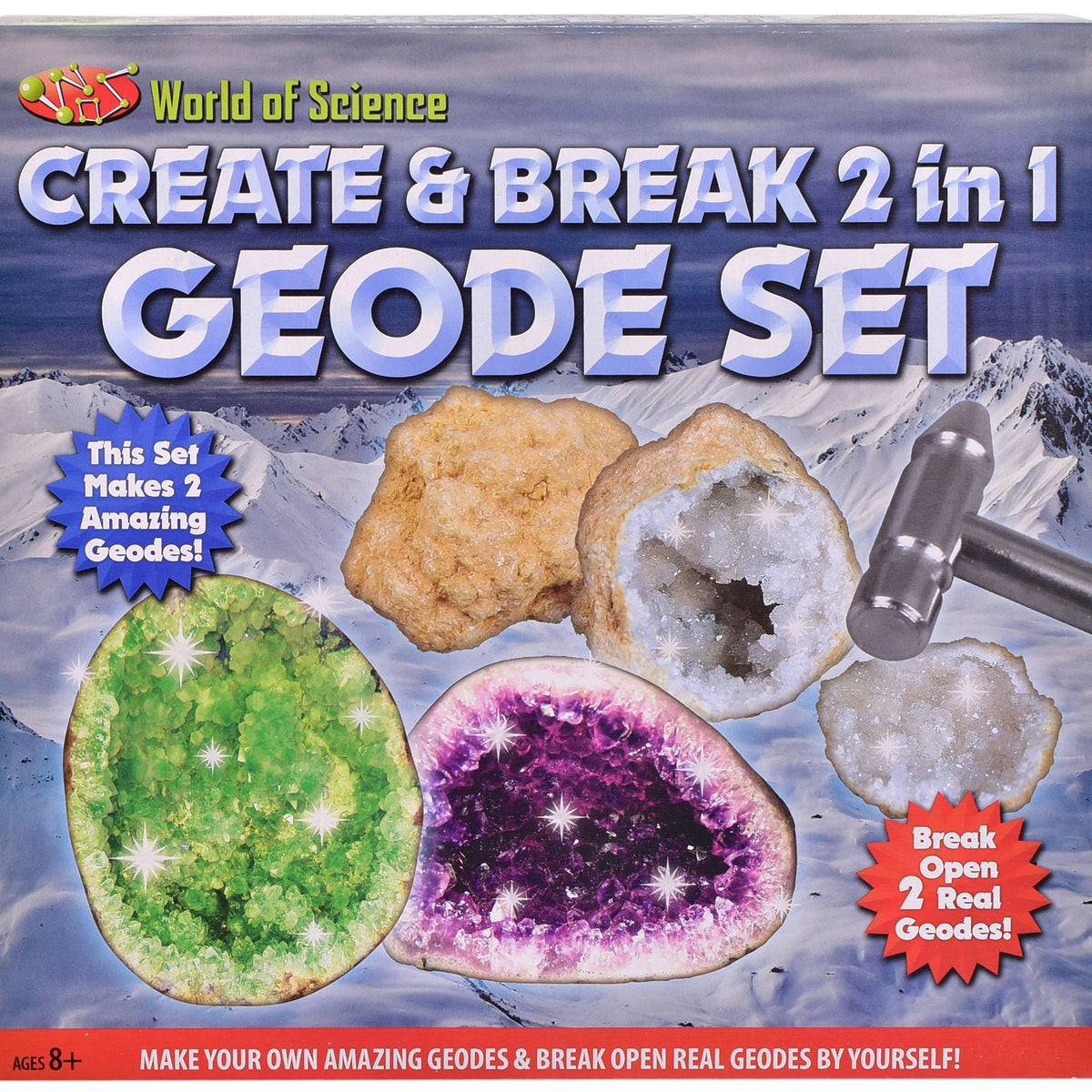 Make and Break Geodes Kit – Planet Direct